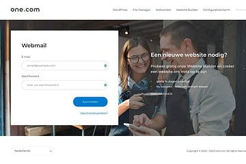 One.com Webmail Login — WebsiteNazorg